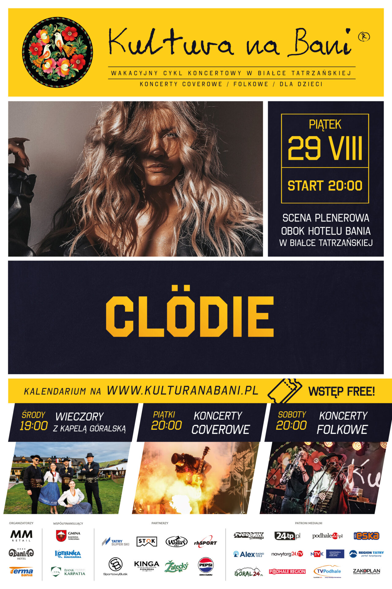 Clödie wystąpi na Bani - NowyTarg24.tv