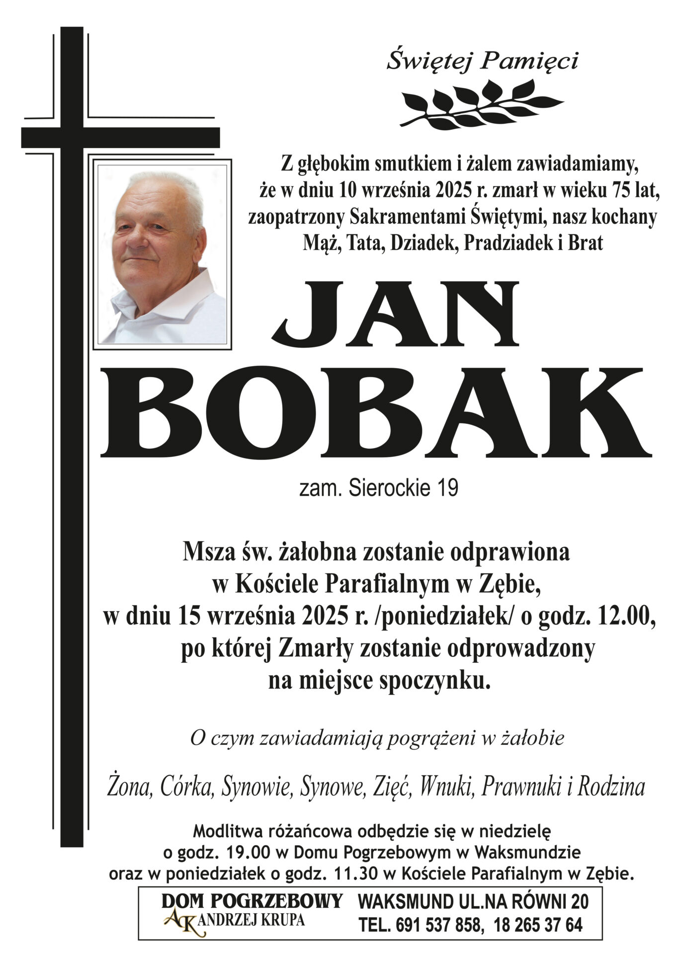 Jan Bobak - NowyTarg24.tv