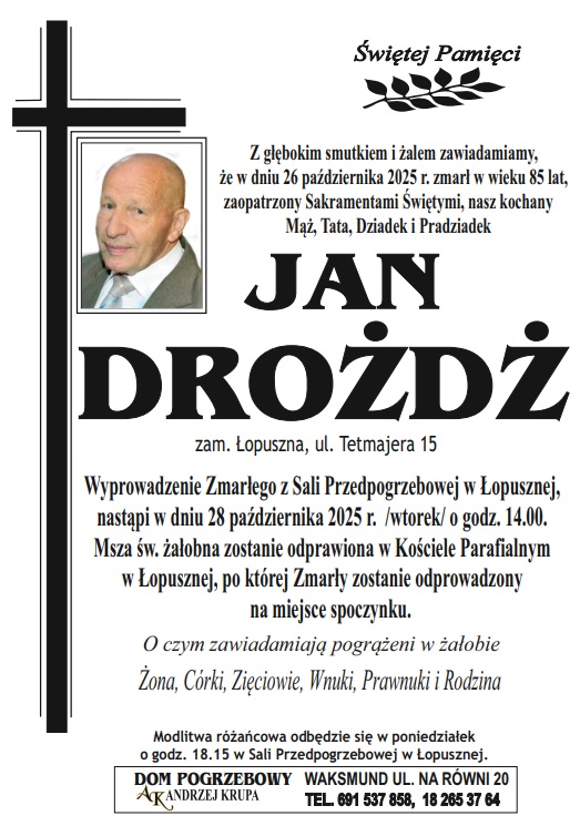 Jan Drożdż - NowyTarg24.tv
