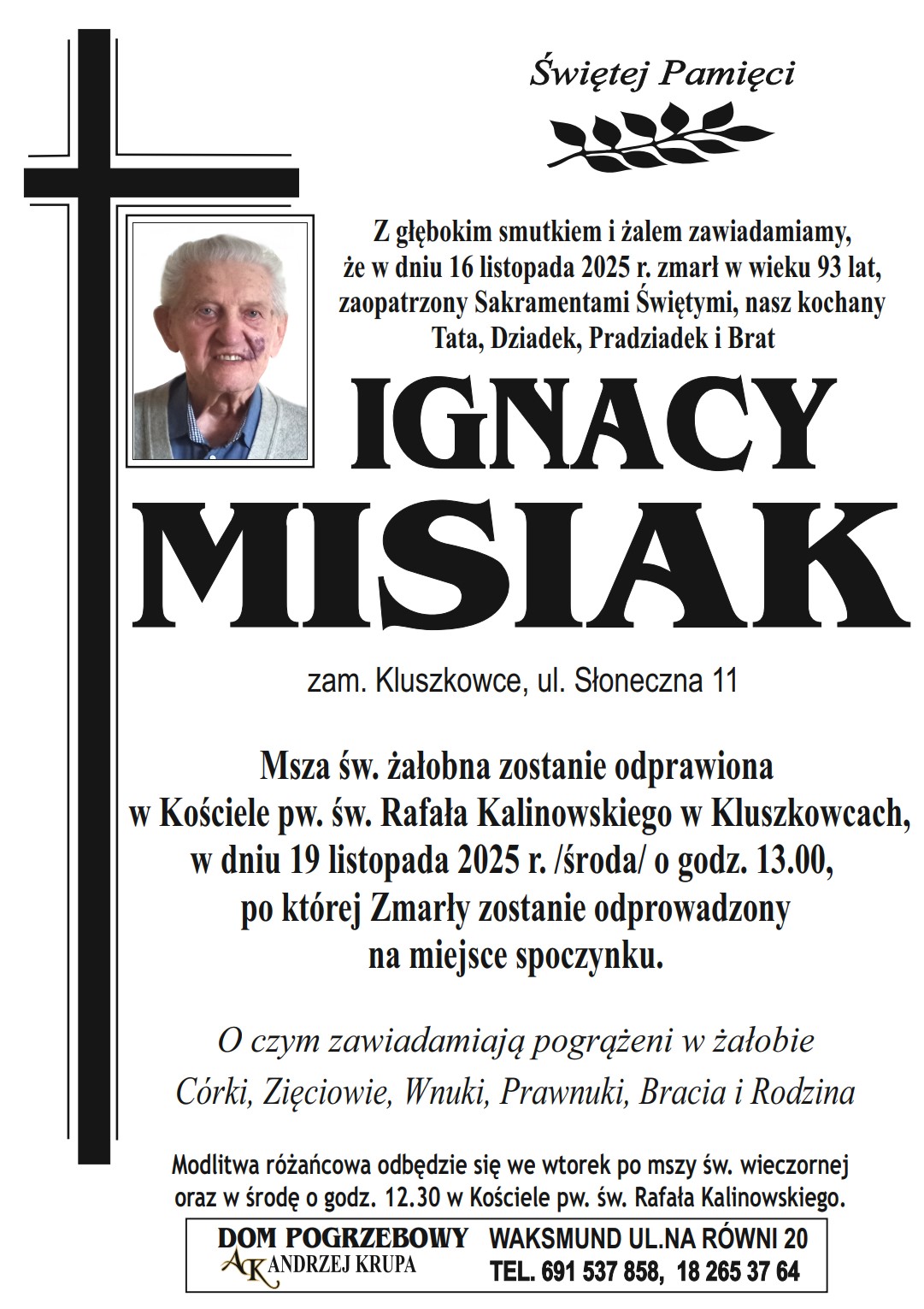 Ignacy Misiak - NowyTarg24.tv