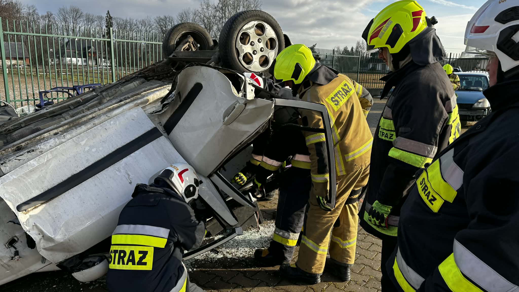 Specjalne szkolenie od grupy Fire Squad dla strażaków z OSP Łopuszna ...