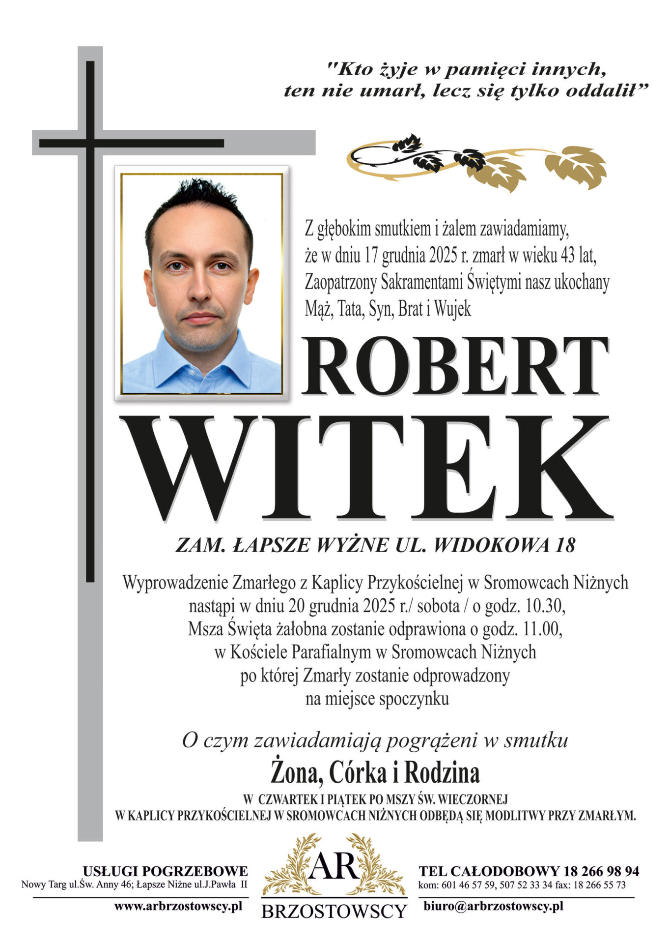 Robert Witek - NowyTarg24.tv