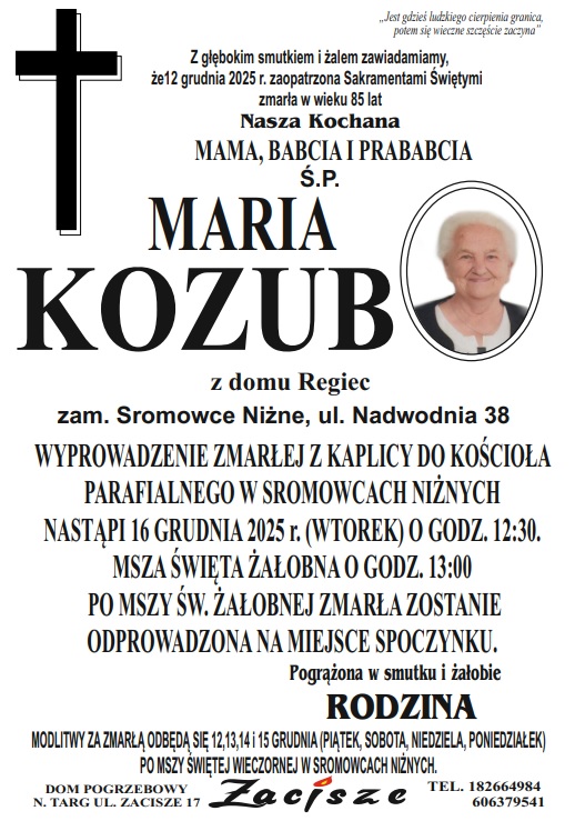 Maria Kozub - NowyTarg24.tv