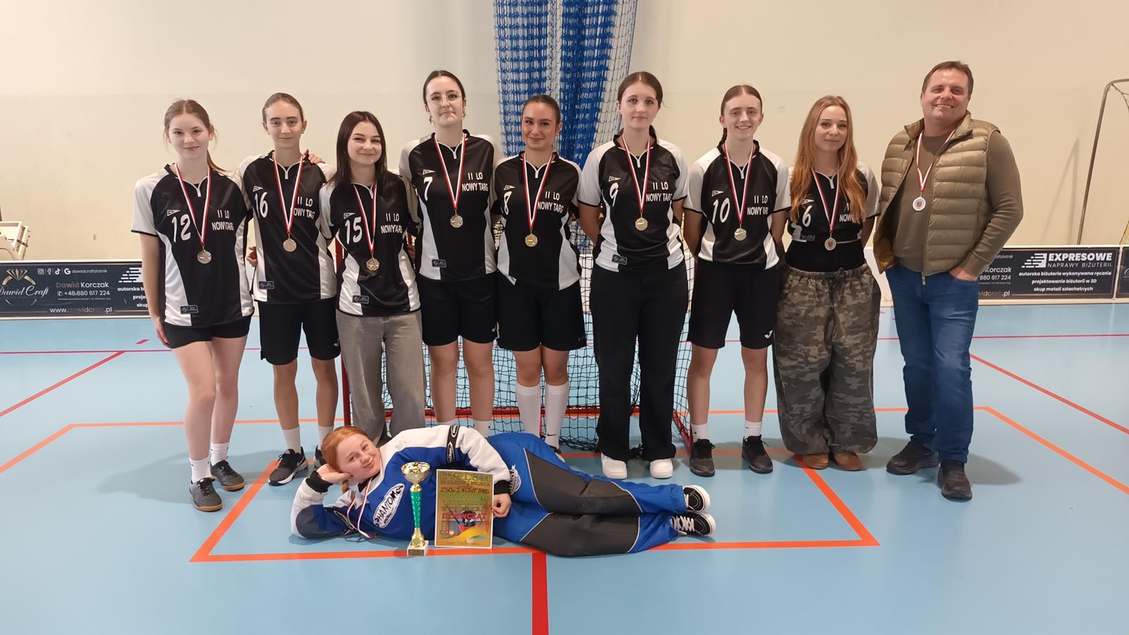 Licealiada Powiatu Nowotarskiego w unihokeju: ZSO1 Nowy Targ najlepsze w rywalizacji dziewcząt ...