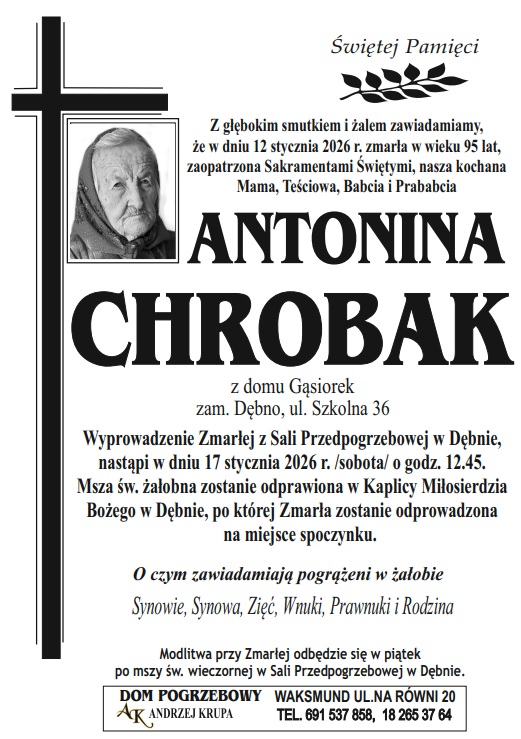Antonina Chrobak - NowyTarg24.tv